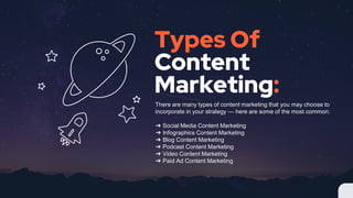 Types Of Content Marketing | PPTX