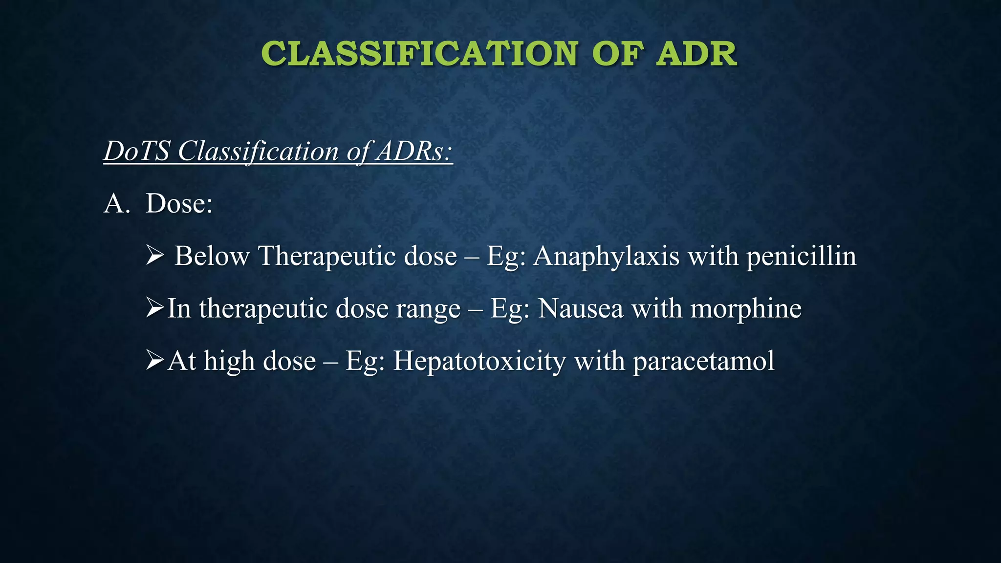 Adverse drug reactions | PPTX