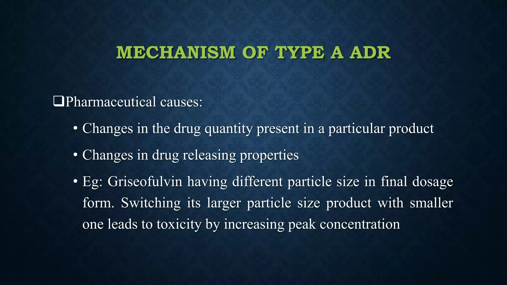 Adverse drug reactions | PPTX