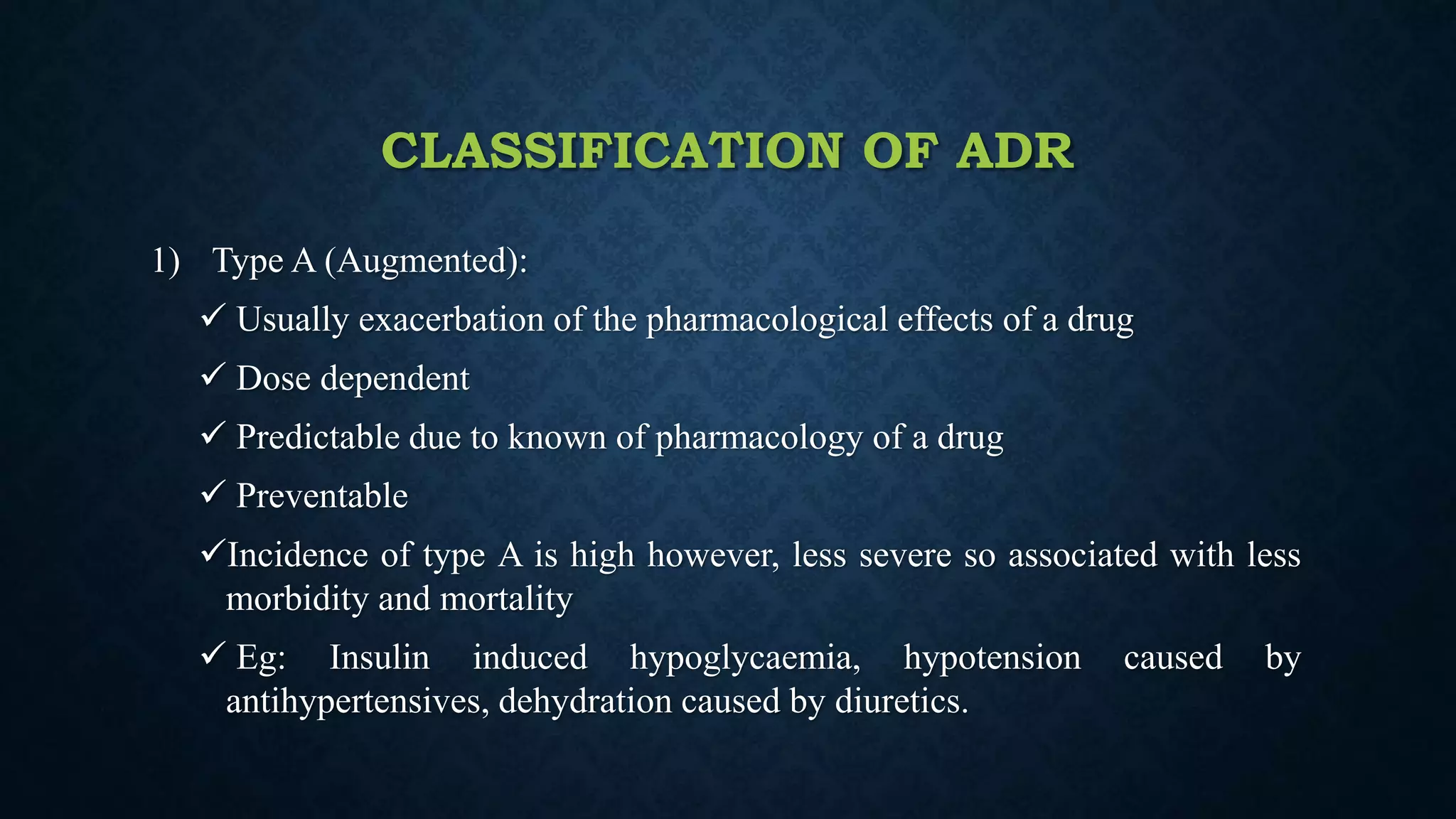 Adverse drug reactions | PPTX