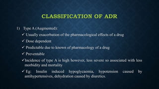 Adverse drug reactions | PPTX
