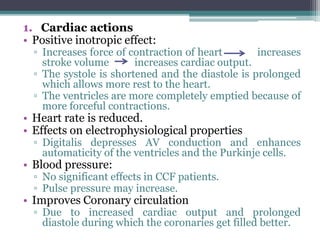 Cardiotonics | PPTX | Heart and Cardiovascular Diseases | Diseases and ...