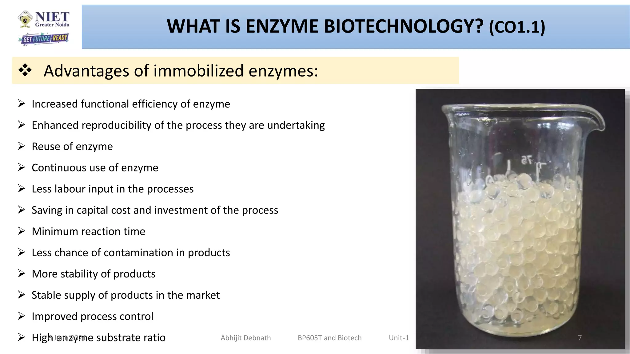 Enzyme Biotechnology | PPTX