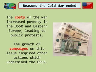 Reasons the Cold War ended - USSR defeat in Afghanistan | PPTX