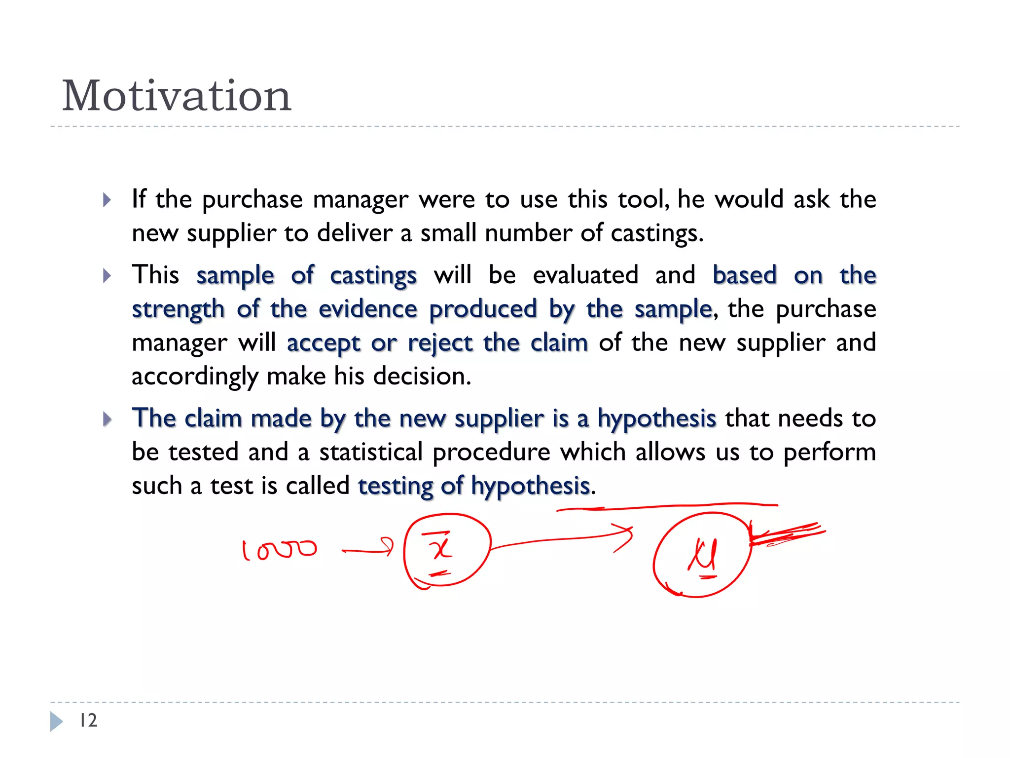 Statistical Inference /Hypothesis Testing | PPT Statistical Inference /Hypothesis Testing | PPT