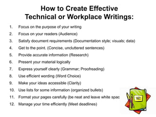 What is Business Writing | PPT | Business | Business and Finance