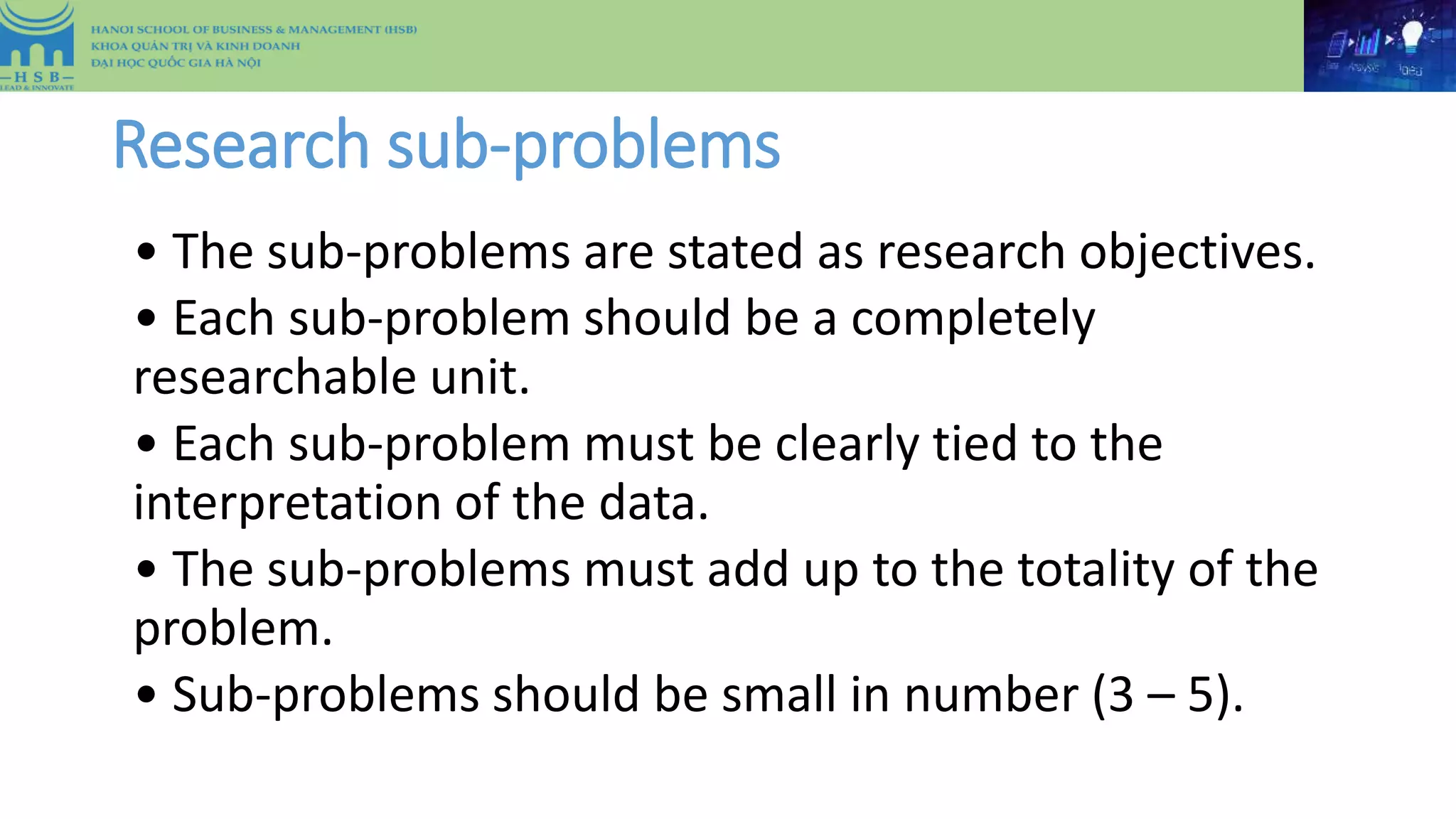 2. lecture 2 formulation of a research problem | PPT | Free Download