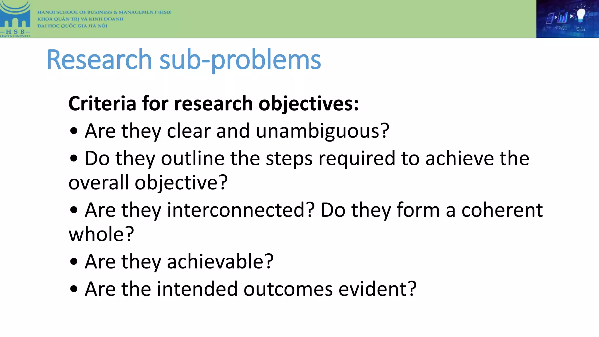 2. lecture 2 formulation of a research problem | PPT | Free Download