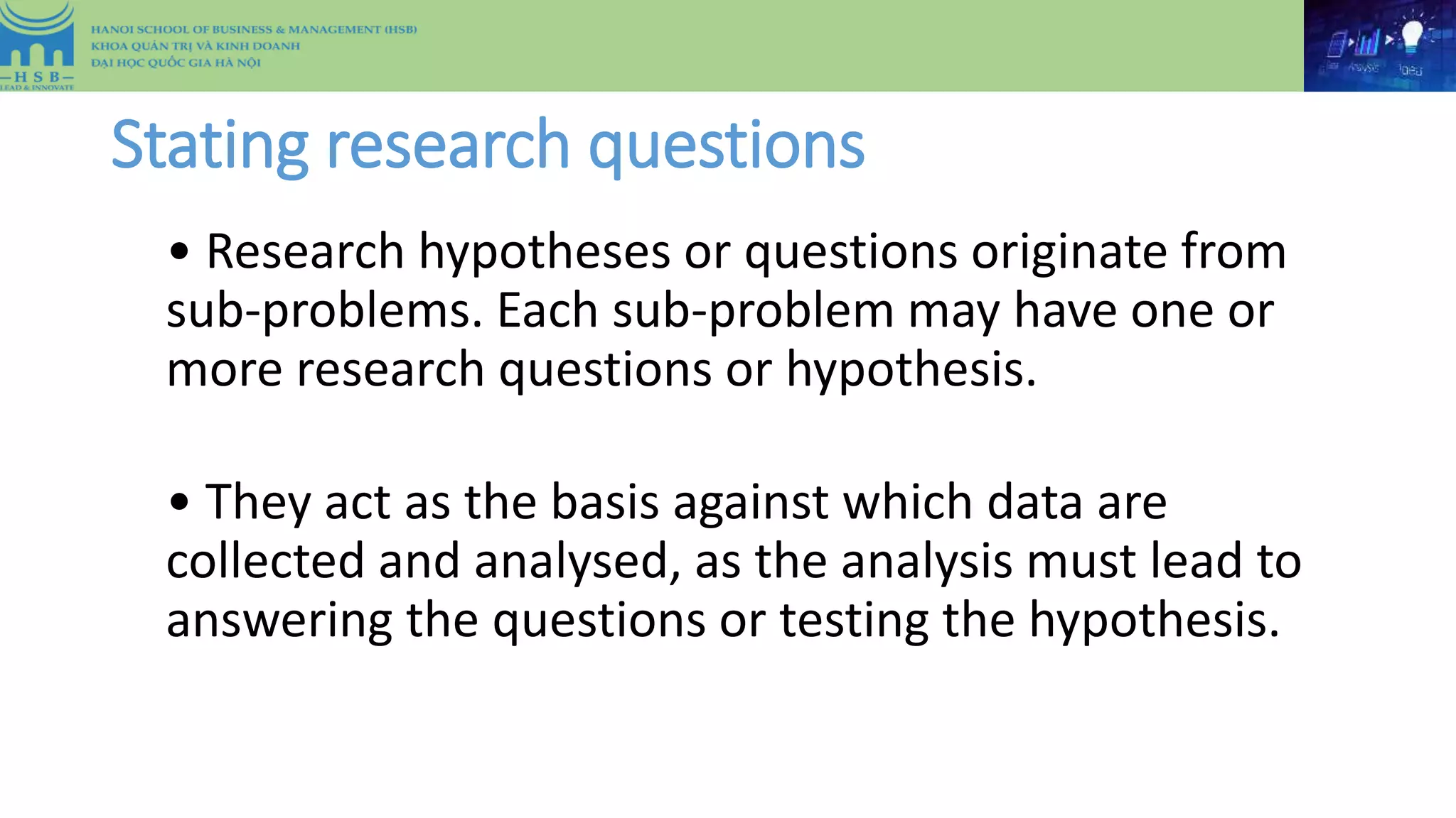 2. lecture 2 formulation of a research problem | PPT | Free Download