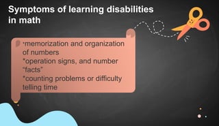 learning disabilities and enrichment programs | PPTX