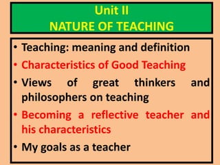 2. core 3 types of teaching and characteristics of teaching | PPT