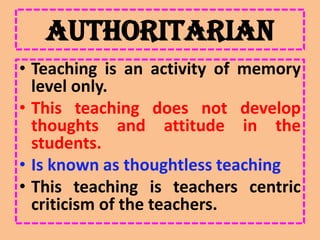2. core 3 types of teaching and characteristics of teaching | PDF
