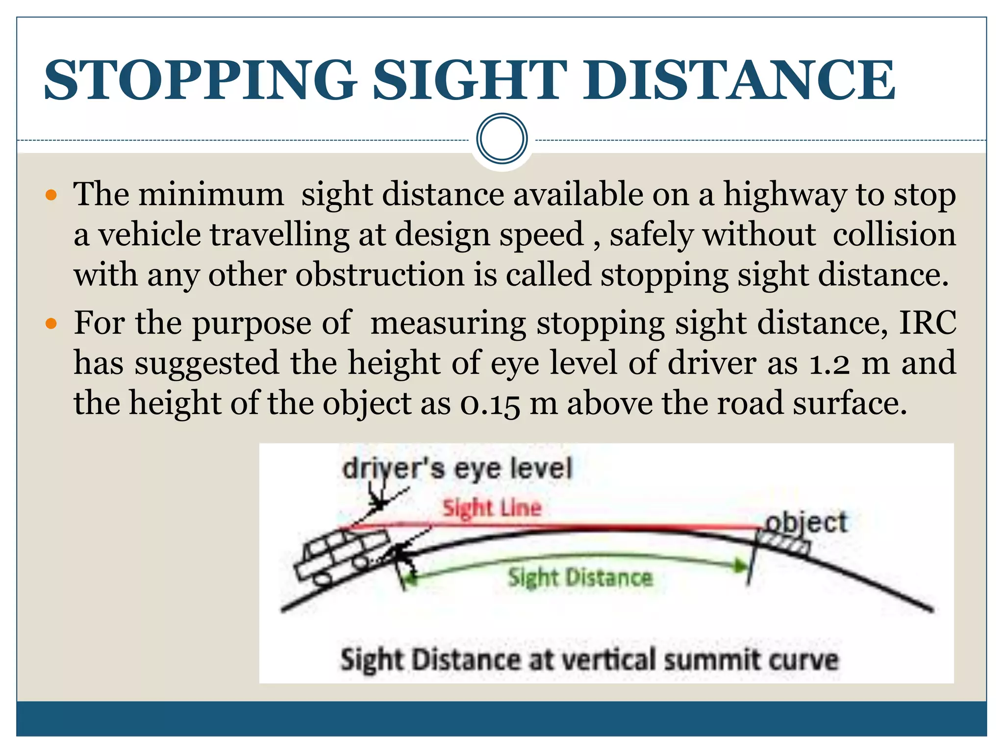 2.2 HIGHWAY TRANSPORTATION : HIGHWAY GEOMETRIC DESIGN (TRE) 3150611 GTU ...