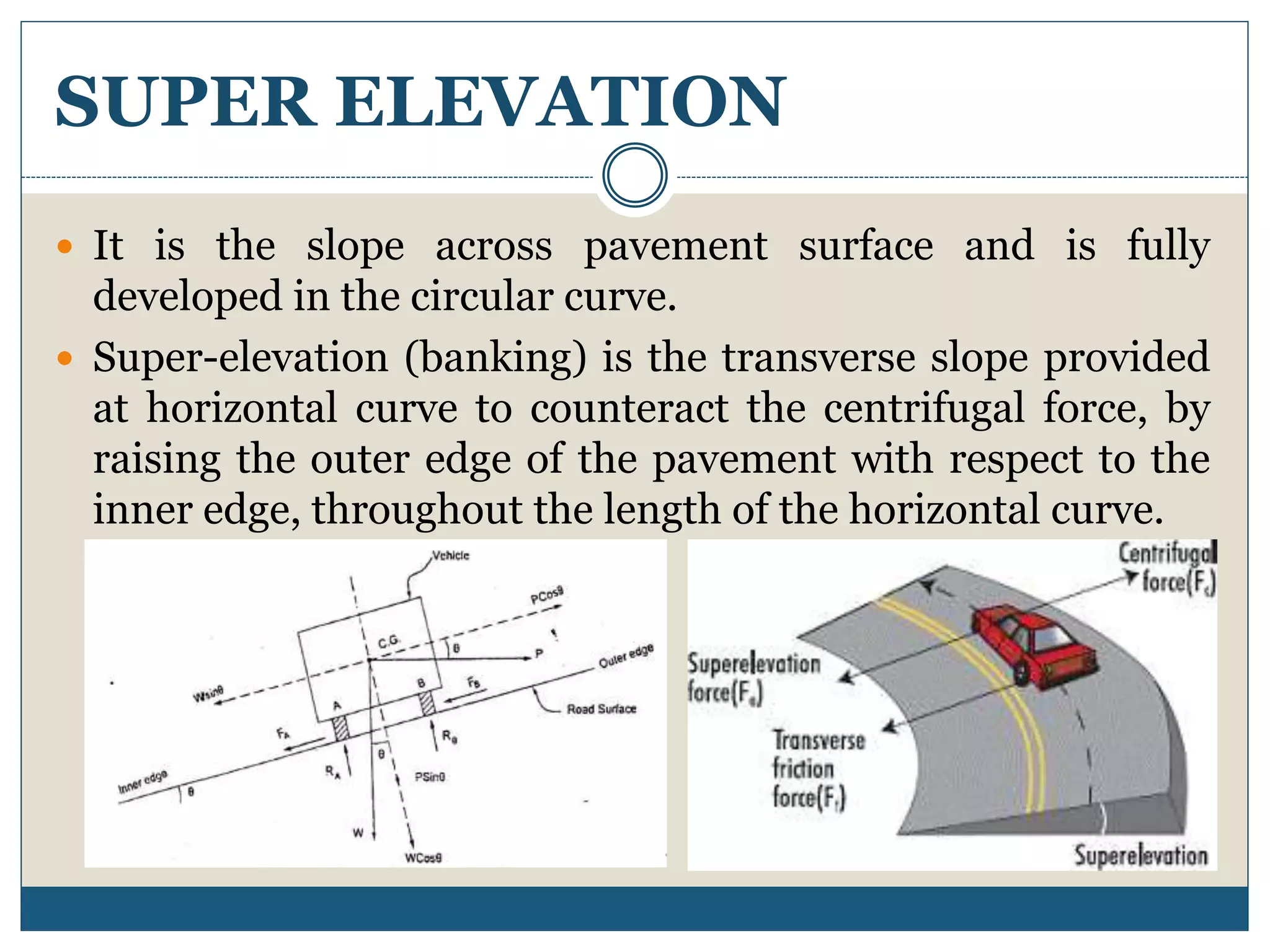 2.2 HIGHWAY TRANSPORTATION : HIGHWAY GEOMETRIC DESIGN (TRE) 3150611 GTU ...