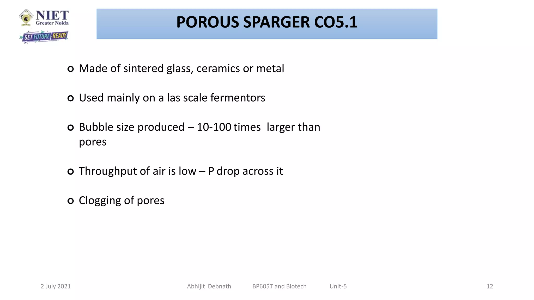 Large scale production fermenter design | PPTX