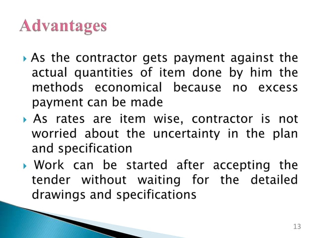 types of contracts | PPT