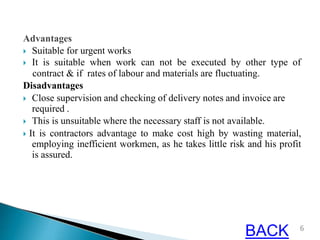 types of contracts | PPT