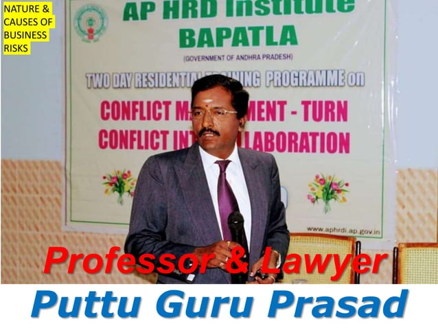 Pure and Speculative Business Risks PGP VIVA VVIT | PPT