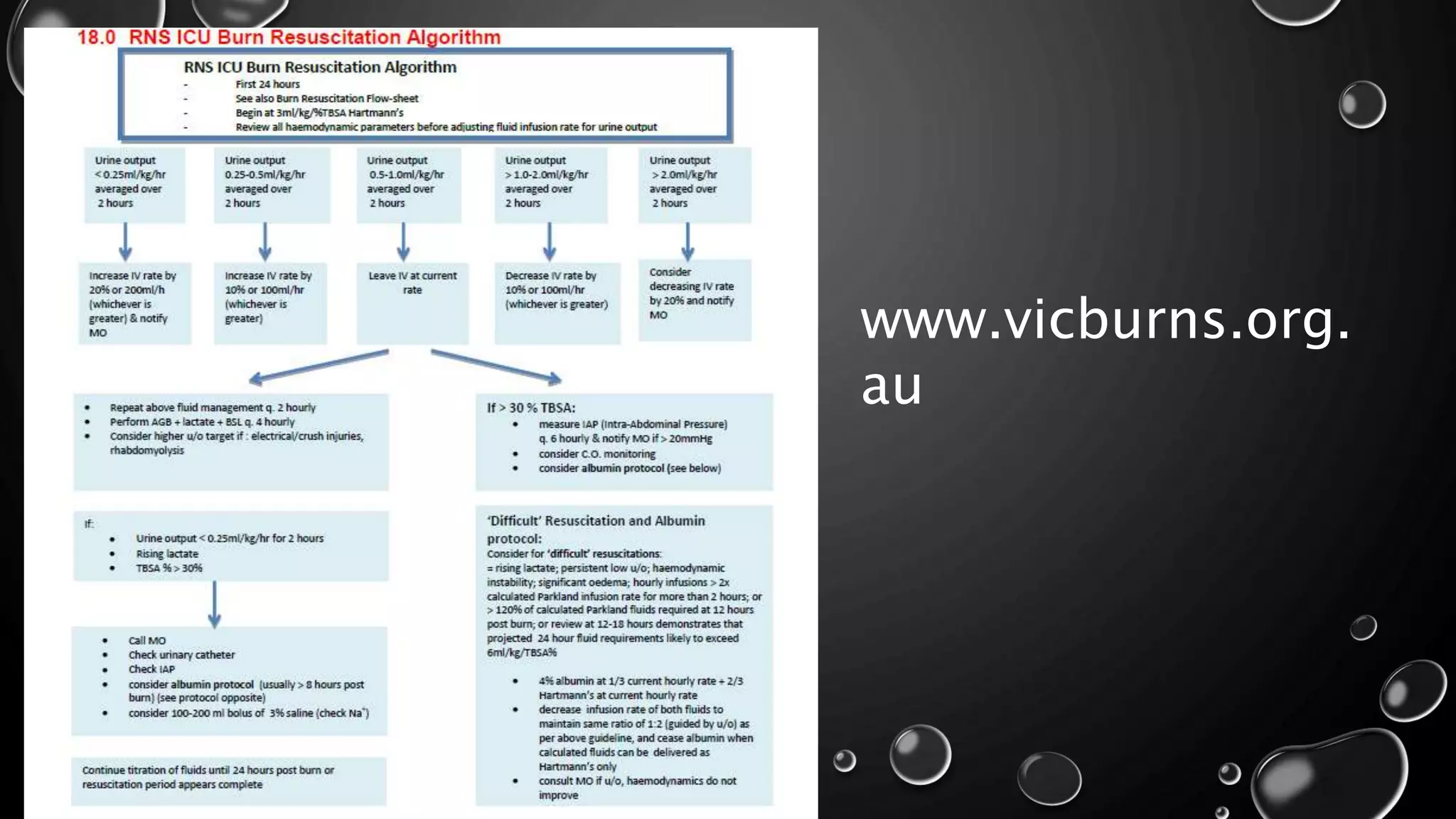 Burns Fluid Resuscitation | PPTX