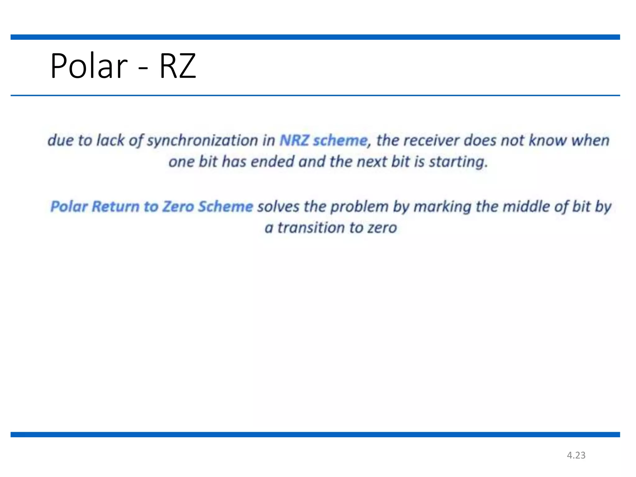 2. line coding (unipolar, polar) | PPTX