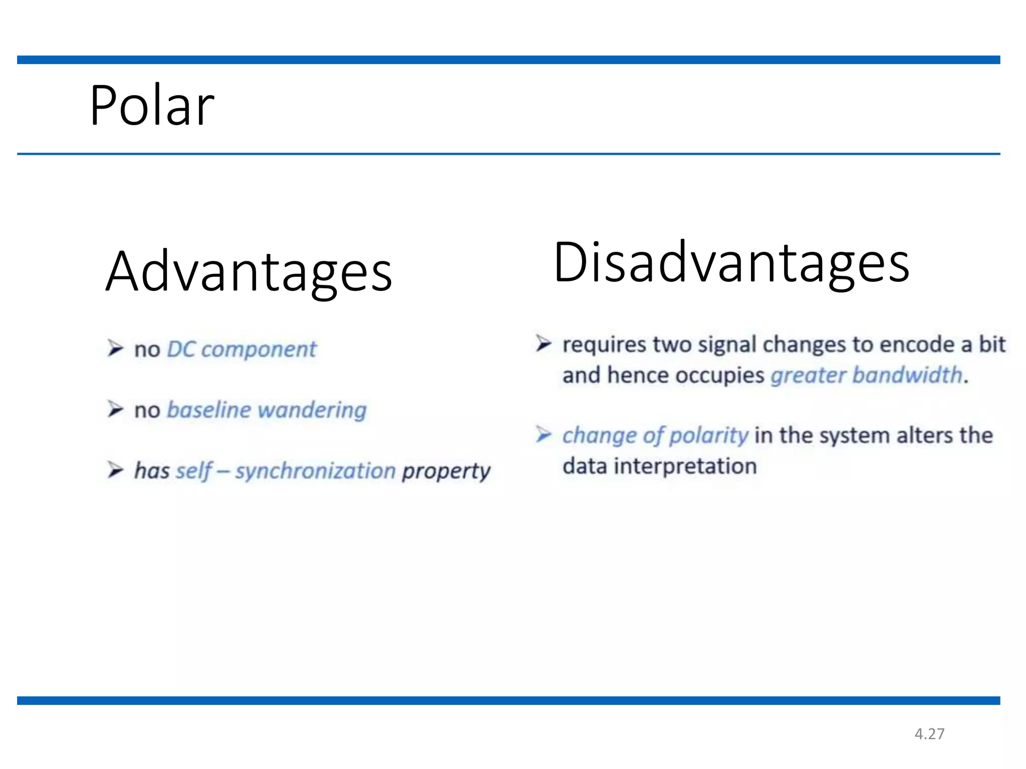 2. line coding (unipolar, polar) | PPTX
