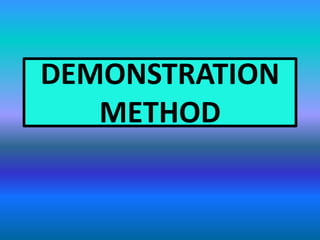 2. demonstration method | PDF