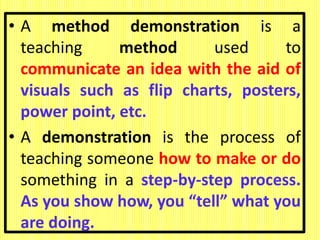 2. demonstration method | PDF
