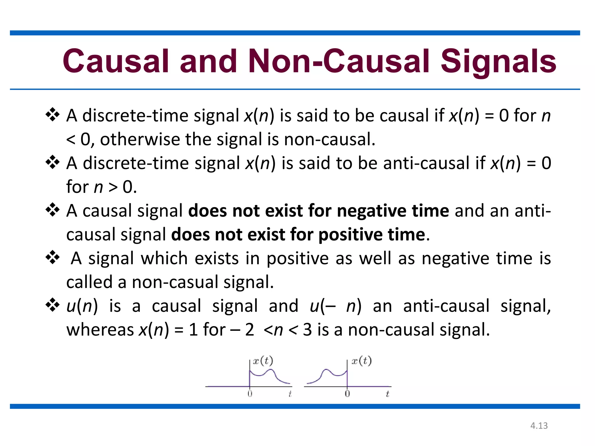 2. classification of signals | PPTX