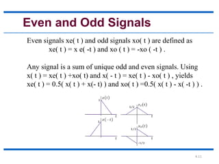 2. classification of signals | PPTX