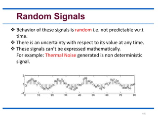 2. classification of signals | PPTX