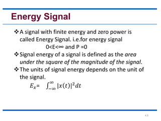 2. classification of signals | PPTX