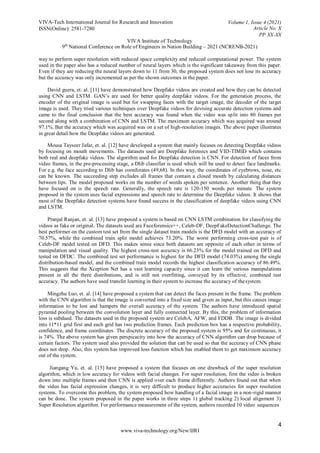 DEEPFAKE DETECTION TECHNIQUES: A REVIEW | PDF