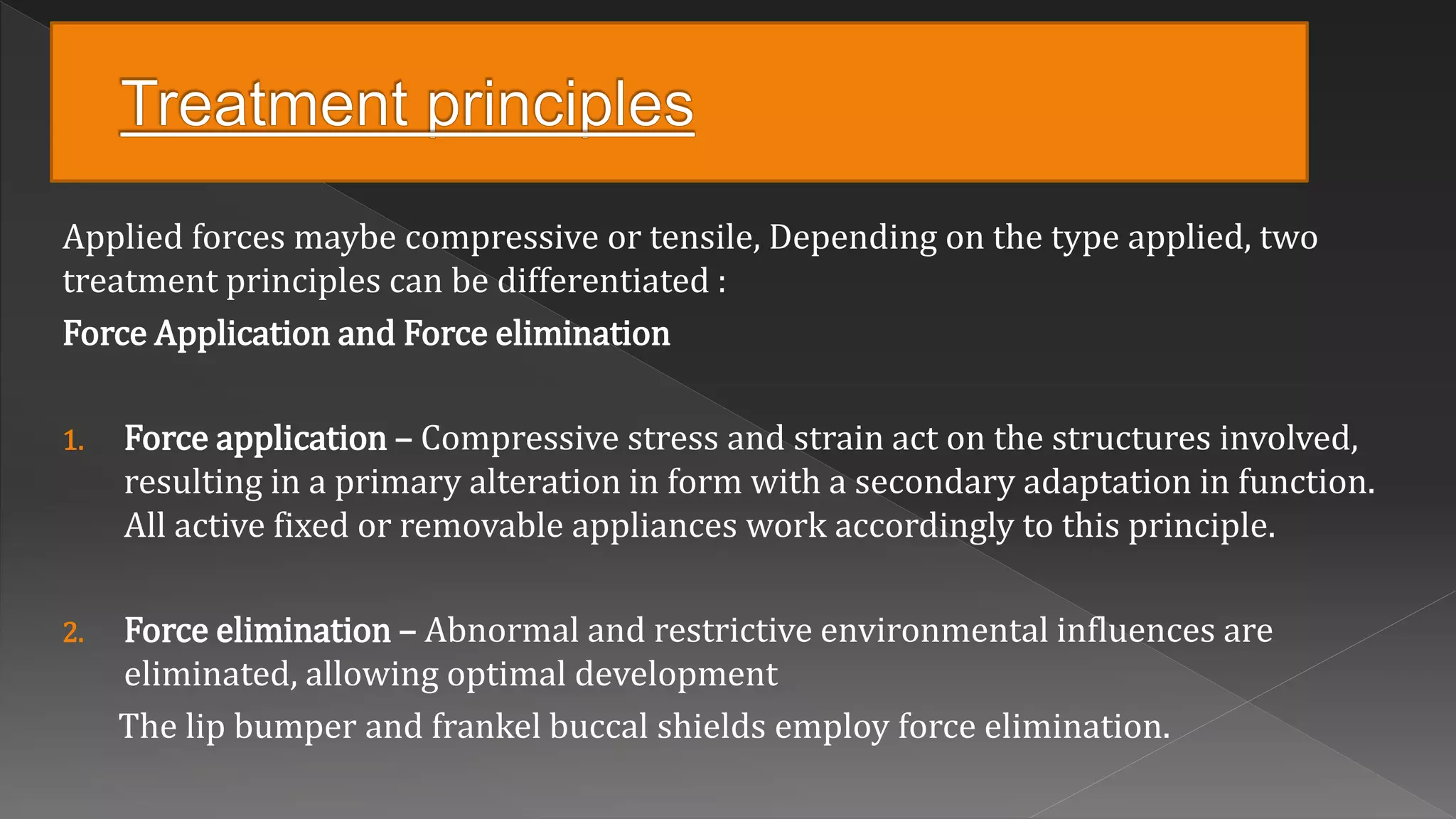 basic concept of functional appliances | PPTX