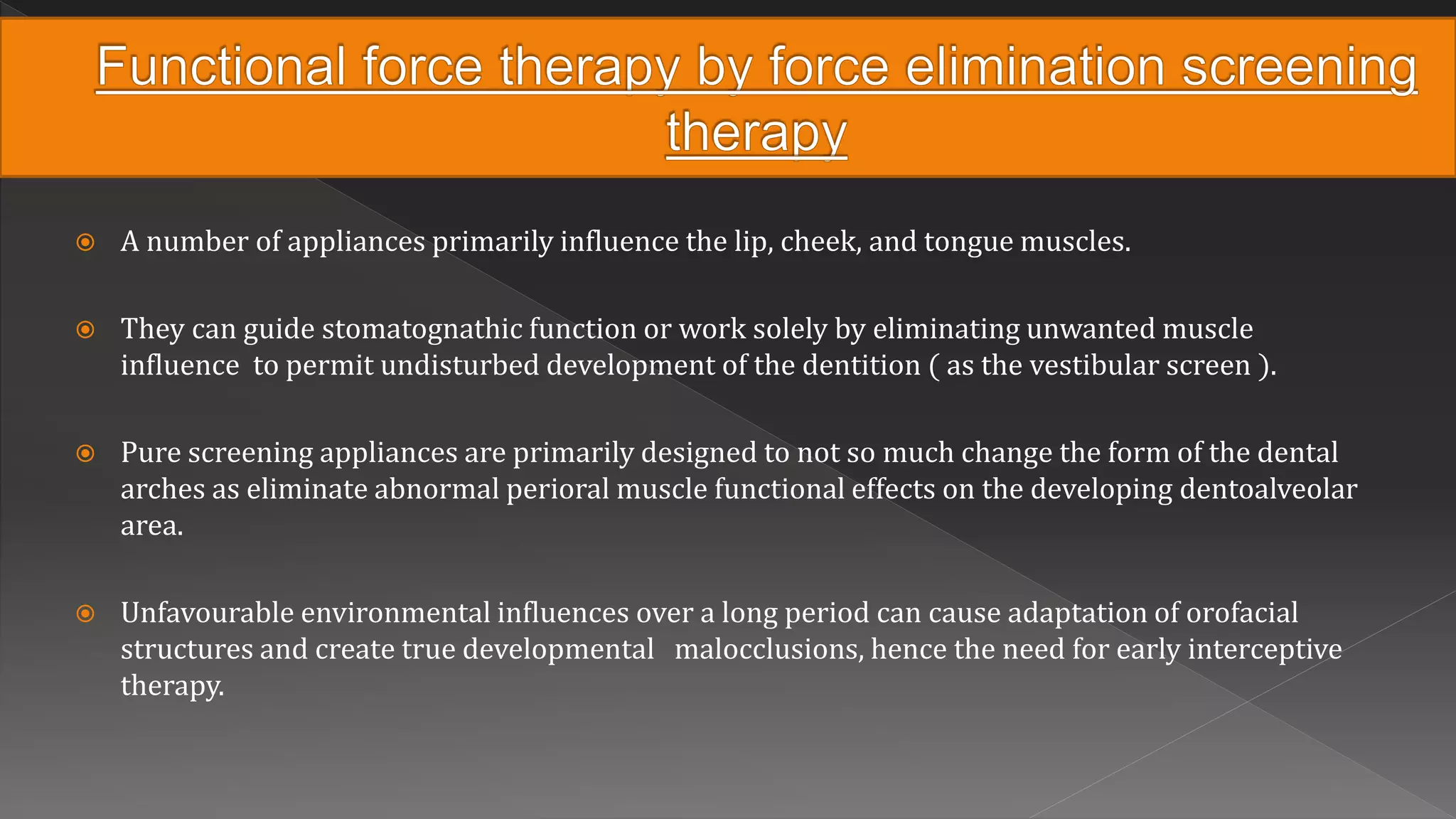 basic concept of functional appliances | PPTX