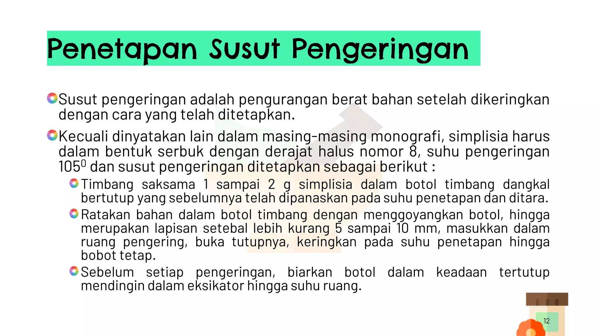 PEMERIKSAAN MUTU SIMPLISIA | PPTX