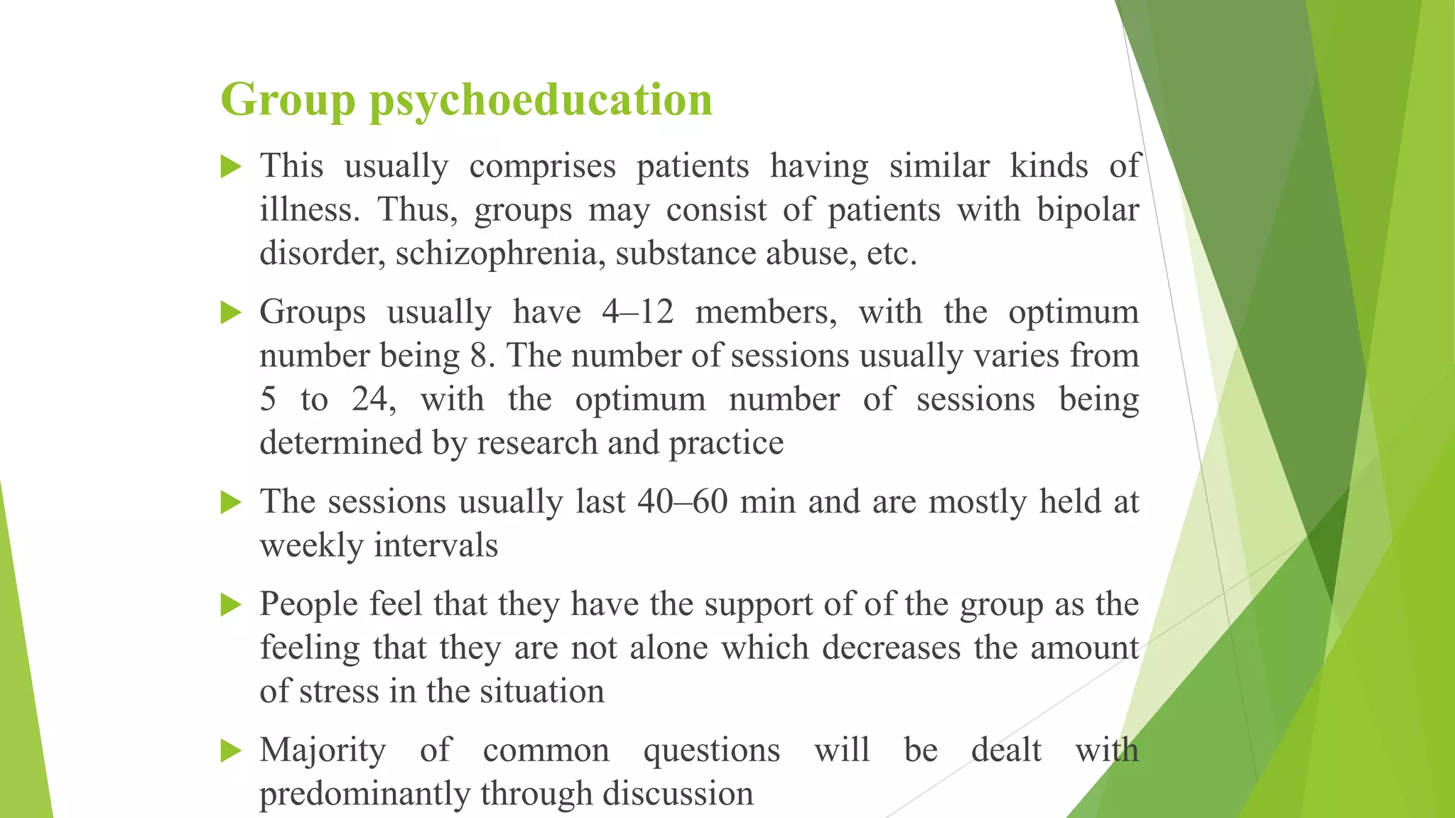 Psychoeducation | PPTX