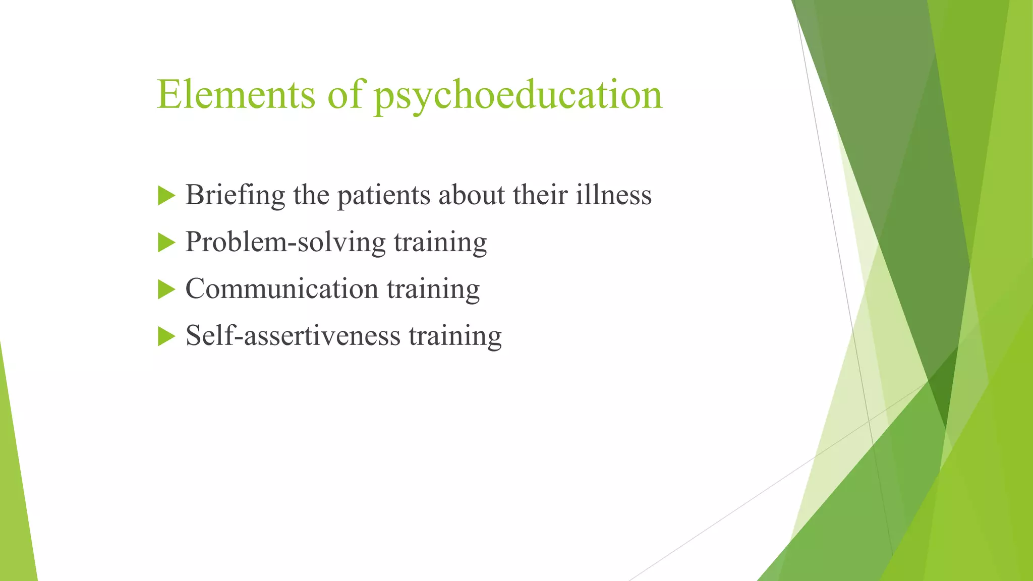 Psychoeducation | PPTX