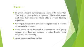 Psychoeducation | PPTX
