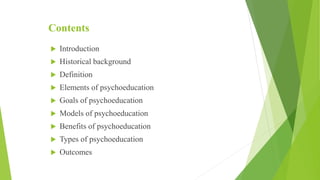 Psychoeducation | PPTX