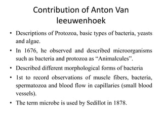 2.history of microbiology | PPT