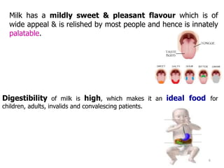 Food Value of Milk (Why We Need Milk?) | PPTX