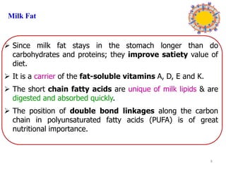Food Value of Milk (Why We Need Milk?) | PPTX
