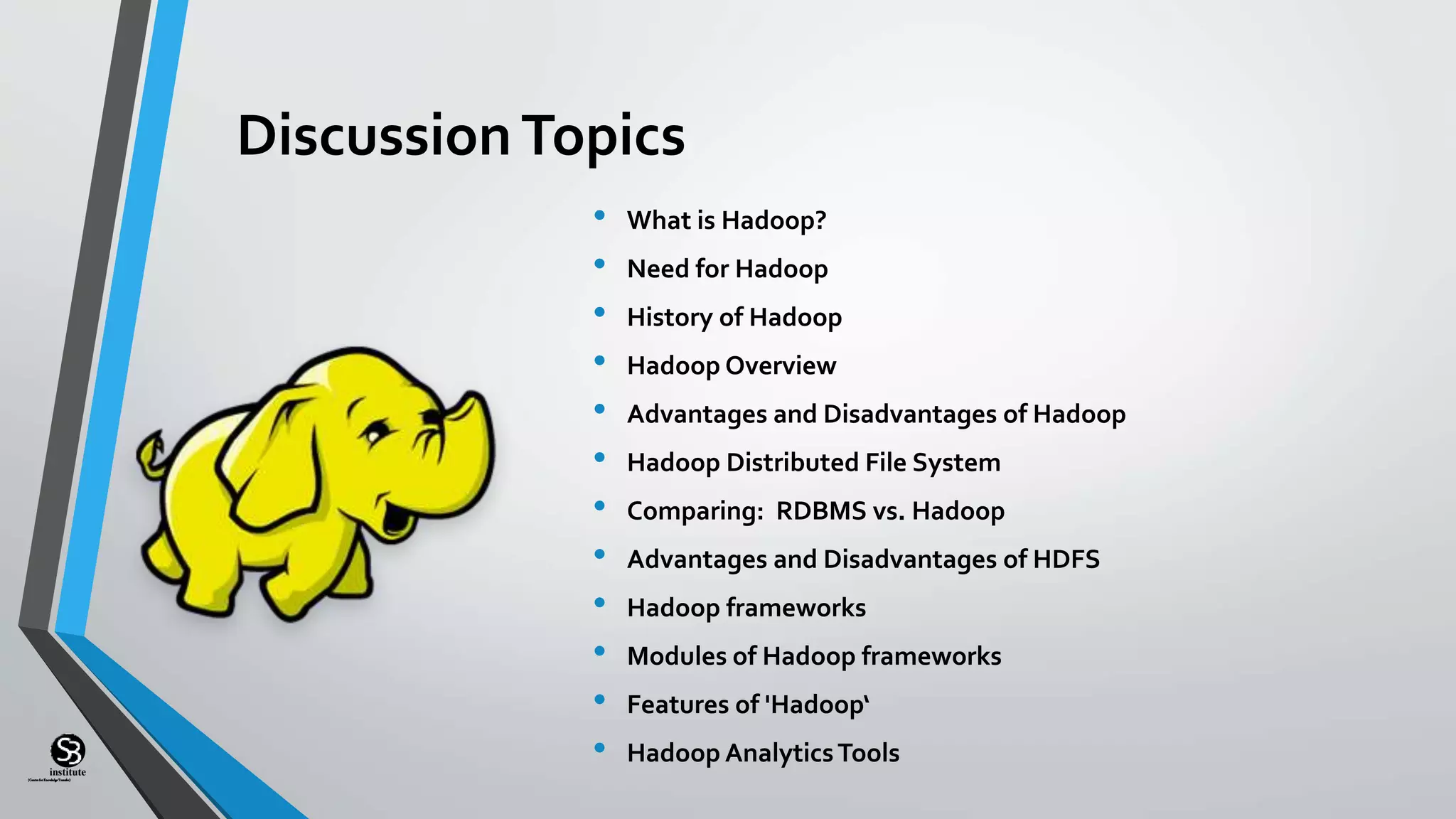Introduction to Hadoop | PPTX