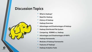 Introduction to Hadoop | PPTX