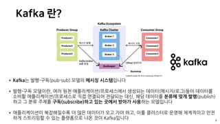 [ 2021 AI + X 여름 캠프 ] 2. 장비 상호 연결 kafka를 이용한 매체 전송 | PPT