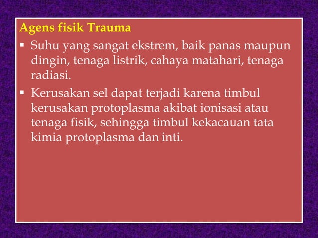 kematian jaringan dan nekrosis sel | PPTX