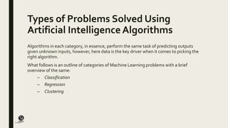 AI Algorithms | PPTX