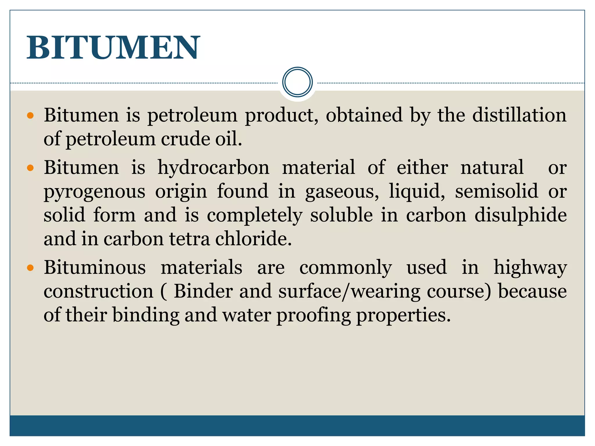 2.3 HIGHWAY TRANSPORTATION : HIGHWAY MATERIALS (TRE) 3150611 GTU | PPTX