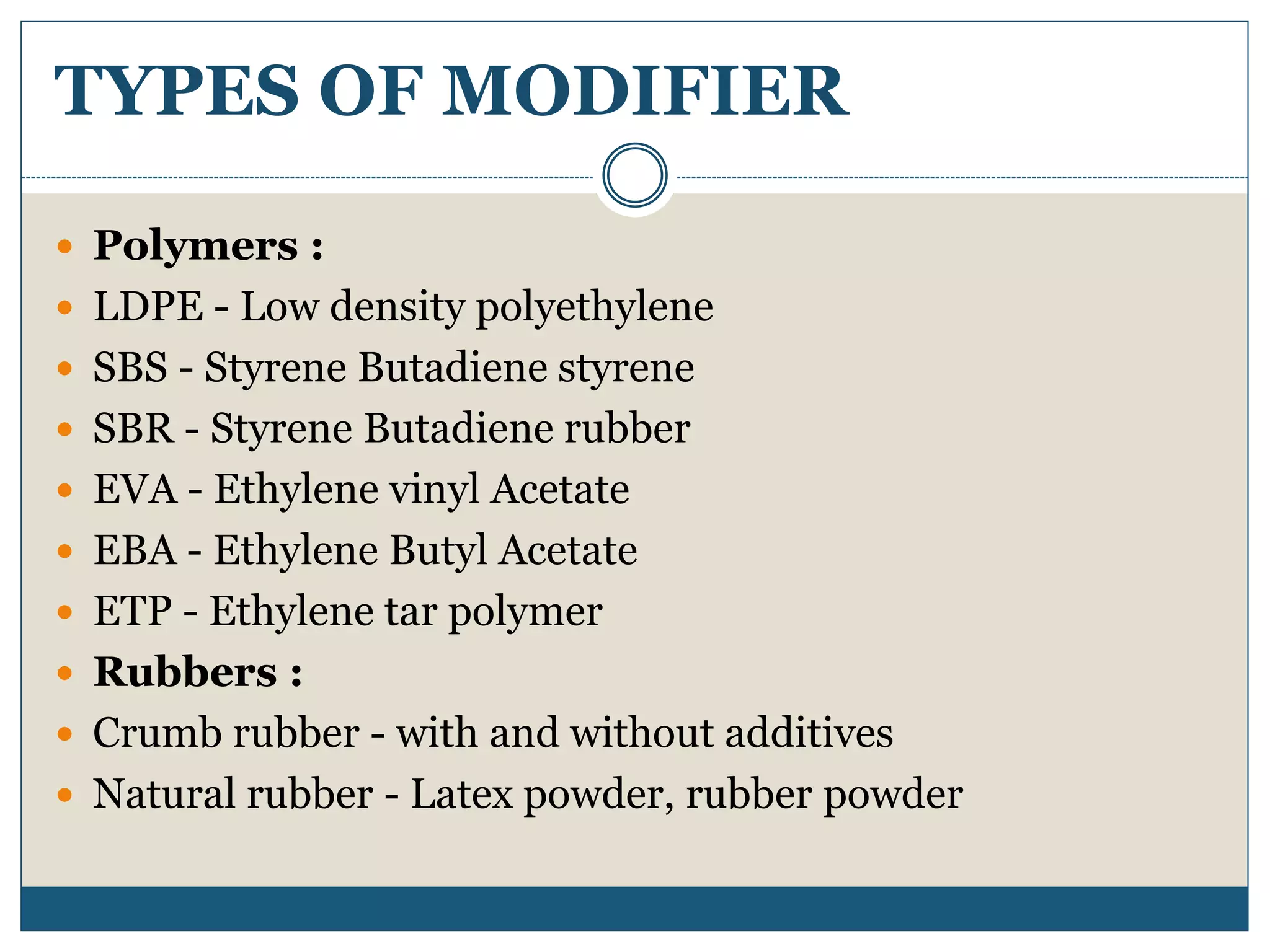 2.3 HIGHWAY TRANSPORTATION : HIGHWAY MATERIALS (TRE) 3150611 GTU | PPTX