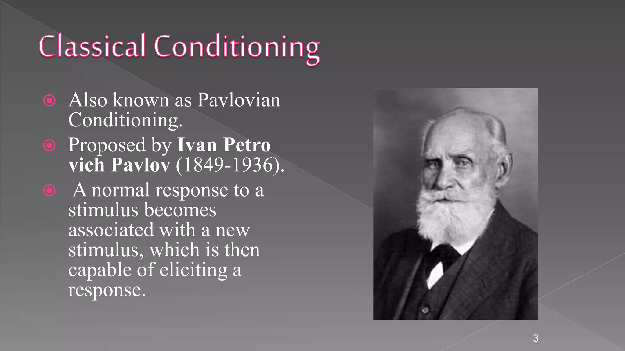 pavlov’s experiment and skinner's experiment | PPT
